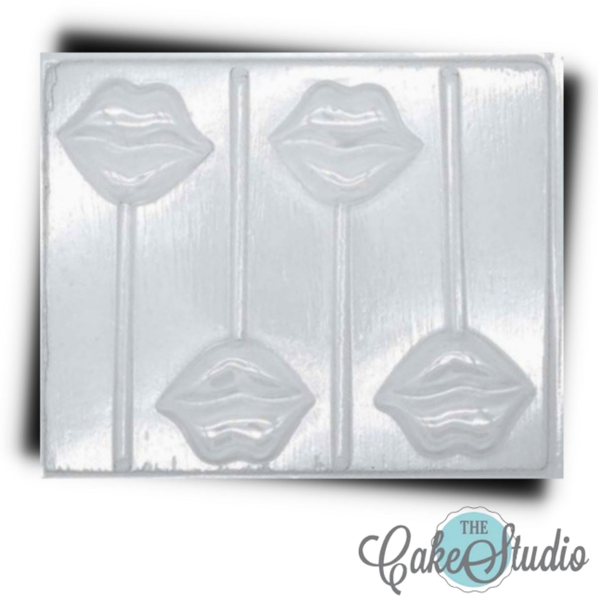 Molde Acetato Paleta Besos 4 cavidades. – Cake Studio Mty